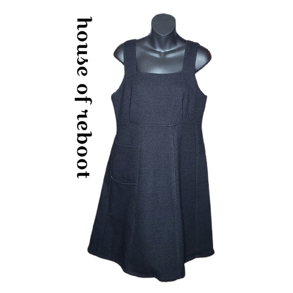 HOUSE OF REBOOT | Dresses | House Of Reboot Black Wool Jumper | Poshmark